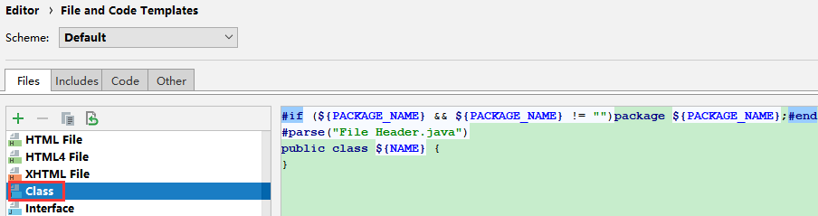 idea配置File and Code Templates_idea file and code templates-CSDN博客