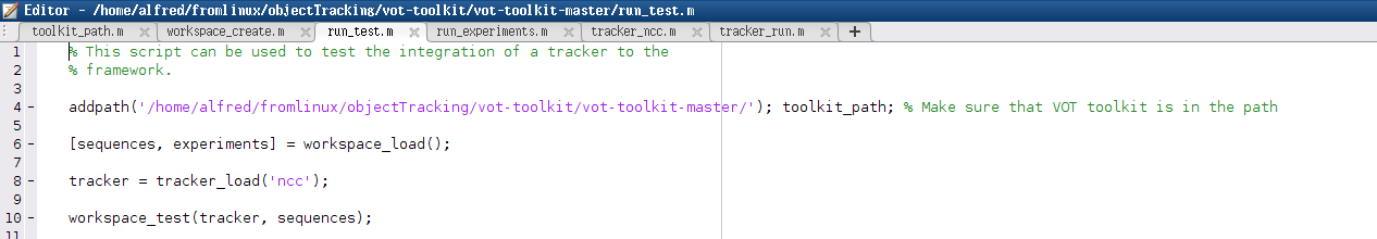 目标跟踪——VOT evaluation kit工具的使用（Matlab，Python）_跟踪性能评估 matlab python-CSDN博客