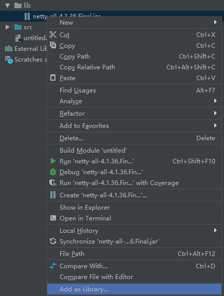 《一个菜鸟游戏服务端的学习之路》第一章 IDEA中Netty框架的导入和简单使用_netty教程菜鸟-CSDN博客