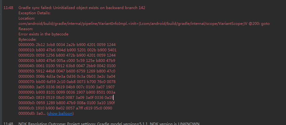 Android解决Uninitialized object exists on backward branch 142-CSDN博客