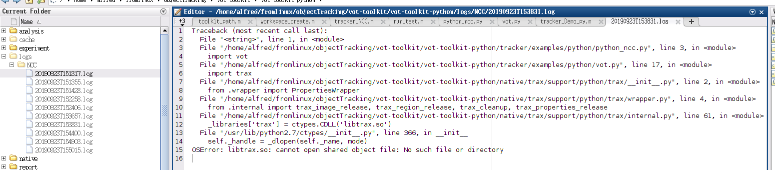 目标跟踪——VOT evaluation kit工具的使用（Matlab，Python）_跟踪性能评估 matlab python-CSDN博客