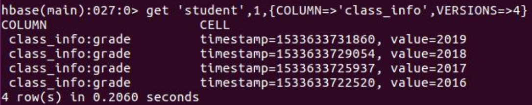 HBase基本操作（一）_hbase put-CSDN博客