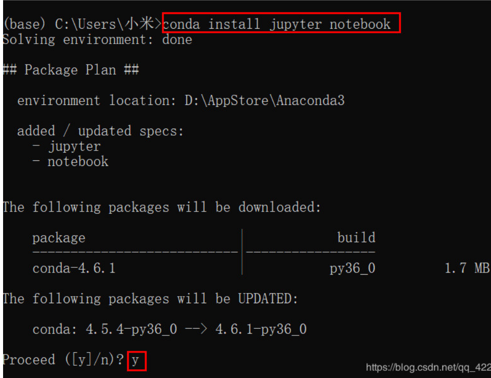 安装Anaconda和Notebook以及Jupyter Notebook不执行代码，只显示int[*]的问题_anaconda里ln[*]-CSDN博客
