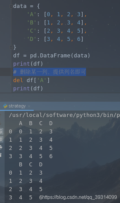 Dataframe新增列、删除列、重命名列操作 Lumns 4 Sert Csdn博客