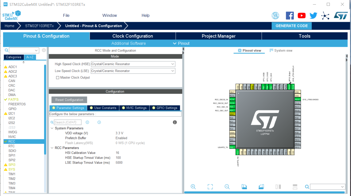 CubeMX 生成STM32_SPI_SD_FATFS_stm32spi代码生成-CSDN博客