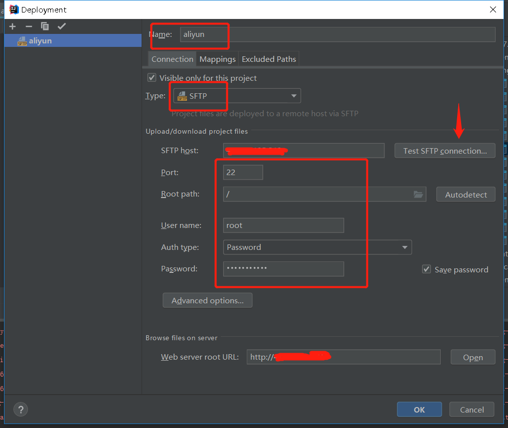 IDEA连接SSH以及上传项目文件到指定远程服务器文件夹_idea remote ssh 上传文件-CSDN博客