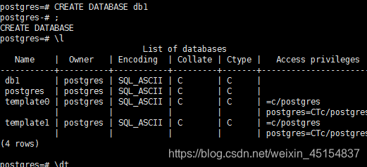 Postgresql数据库增删改查以及其他基本命令pgsql索引增删改查语句 Csdn博客