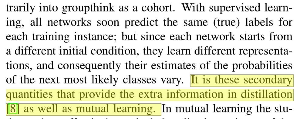 Knowledge Distillation(5)——Deep Mutual Learning_deep mutual learning变体 ...