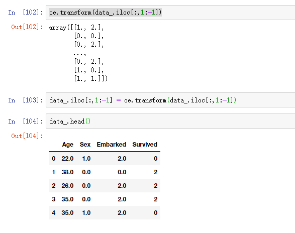 数据预处理-处理分类型特征：编码（LabelEncoder、OrdinalEncoder）_Justin_stf的博客-CSDN博客_可预n型