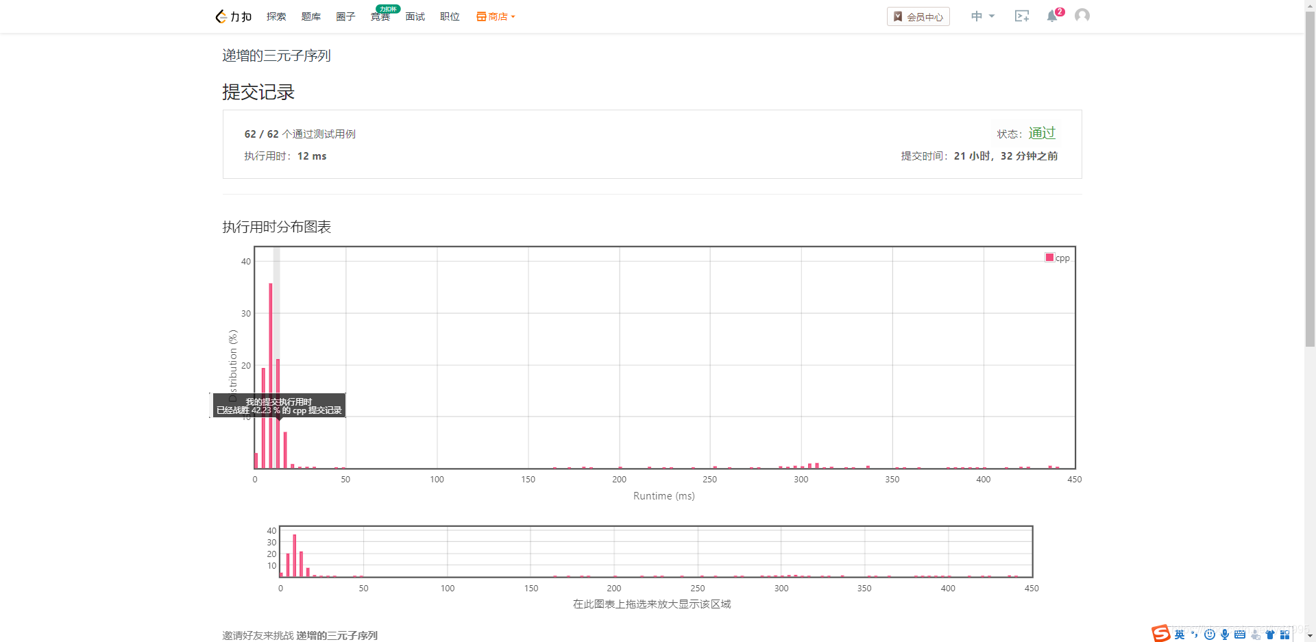 Leetcode334 递增的三元子序列三个递增子序列 Csdn博客