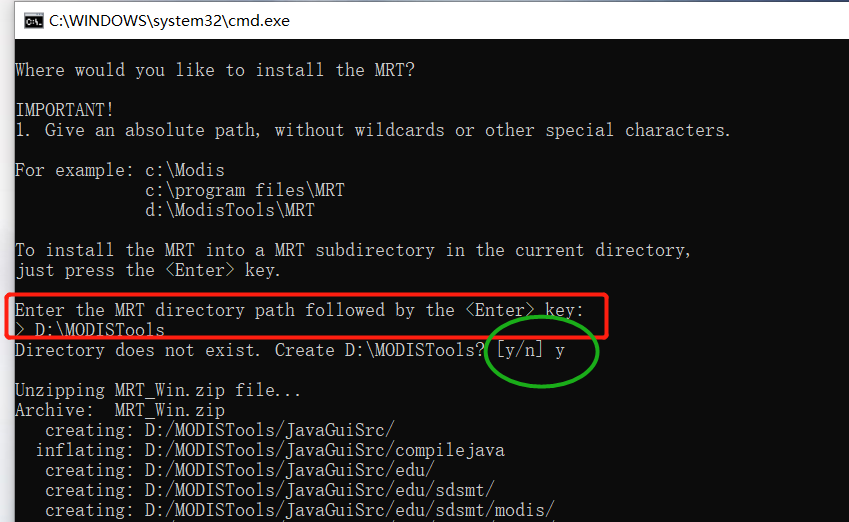 MRT（MODIS Reprojection Tool）安装、批量处理教程_mrt bat_高雅的花生酱的博客-CSDN博客
