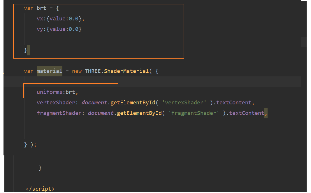 卜若的代码笔记-webgl系列-第二十四章：glsl的应用(四)>使用uniform光标追踪(以及初始场景简介)_ncode 光标追踪-CSDN博客