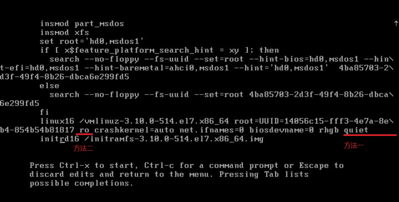Centos 7 单用户模式_rw init-CSDN博客