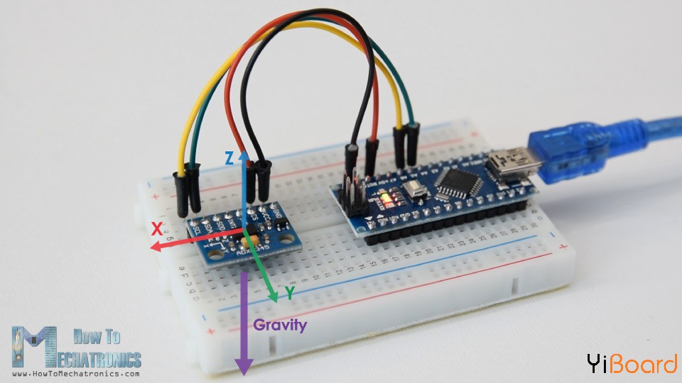 如何使用Arduino开发板和ADXL345加速度计跟踪方向-CSDN博客