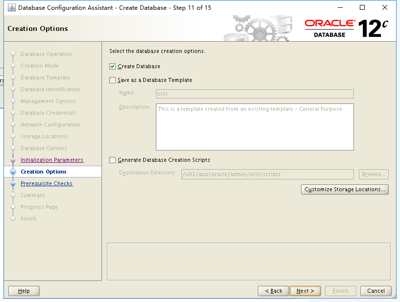linux中通过dbca创建oracle数据库_linux dbca-CSDN博客