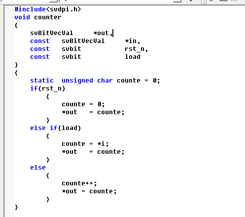 数字IC仿真测试与C语言函数的DPI-C调用_dpi-c cmodel包含子函数-CSDN博客