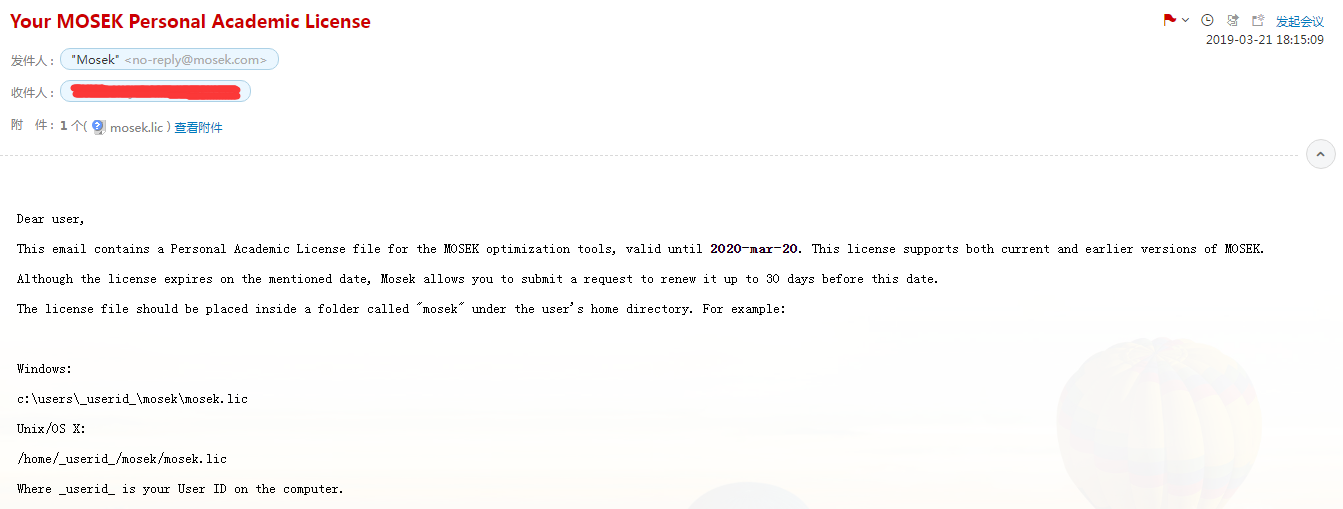 MOSEK优化包的安装、使用及注册：以Matlab中的二次规划为例_采用mosek优化-CSDN博客