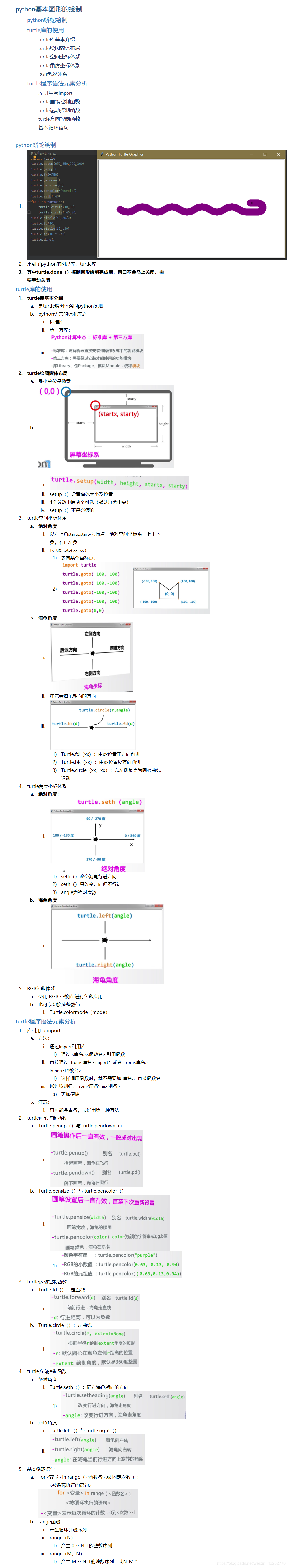 Python基础学习 Day1 Python起步(第一个python程序)、idle的使用、python基本图形绘制(turtle