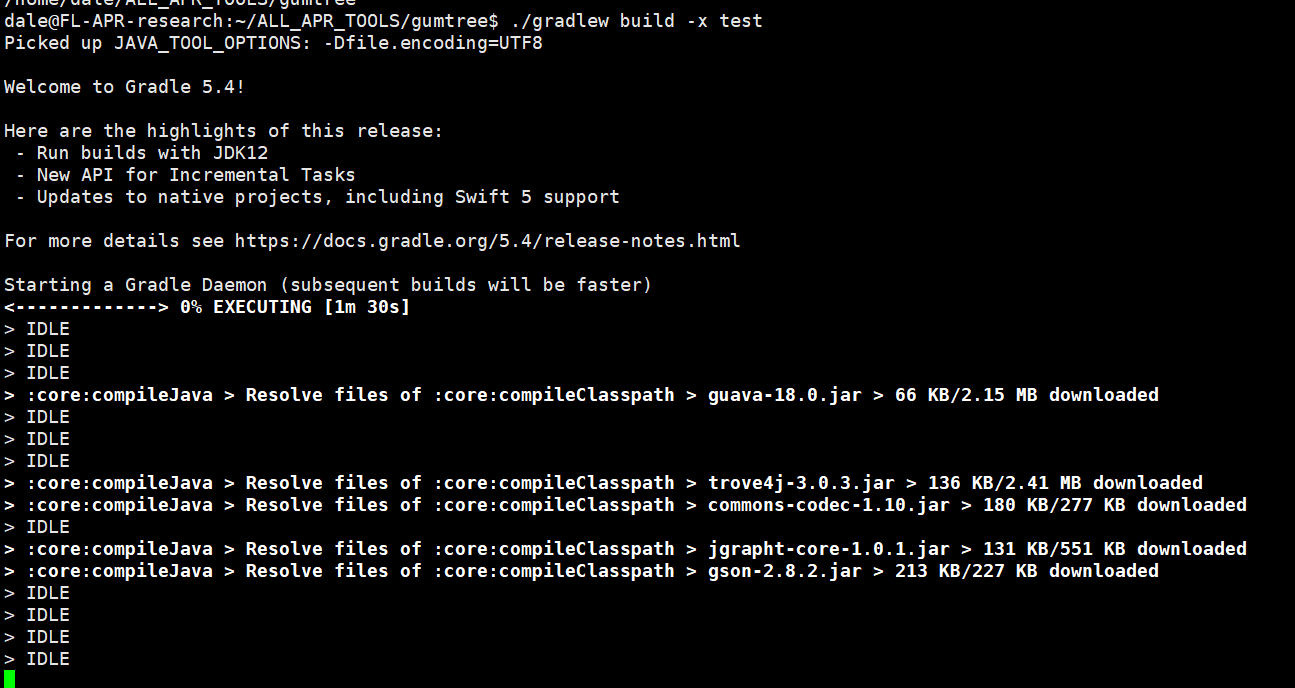 [记录] GumTreeDiff工具（2014年ASE文章工具）运行尝试_gumtree压缩包-CSDN博客