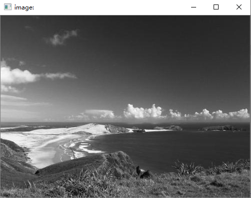python opencv imread()函数，关于：灰度图（二维数组图），彩色图（三维数组图）_opencv imread color ...