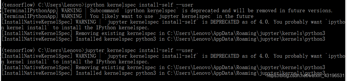 Tensorflow安装成功后如何在jupyter Notebook中使用已安装的tensorflow怎么在notebook共享使用 Csdn博客 3899