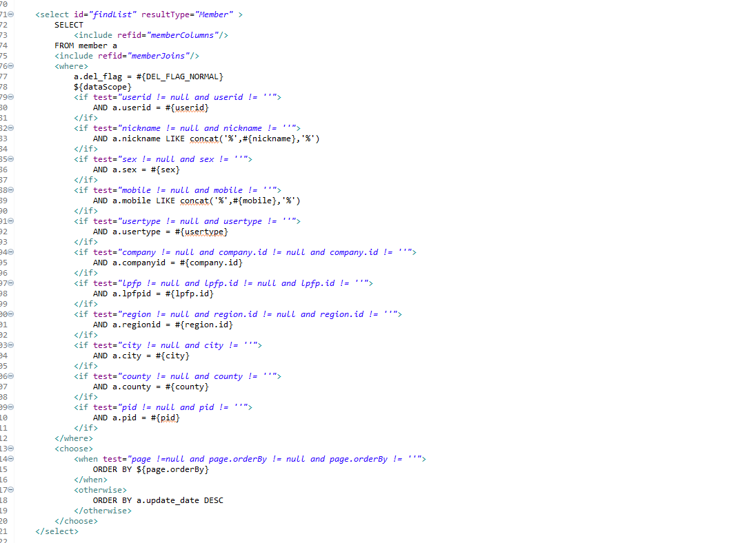 xml文件中if,choose和where的作用_xml choose when-CSDN博客