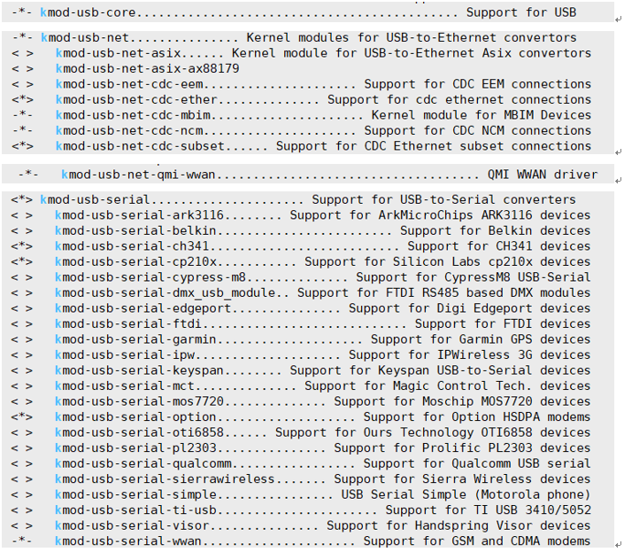 OpenWrt 学习笔记【6】配置USB驱动_openwrt ttyusb-CSDN博客
