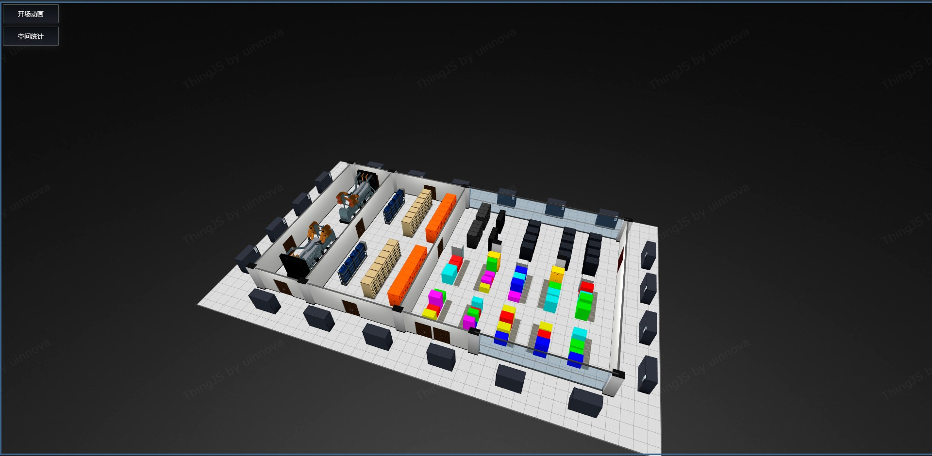 基于WebGL H5 数据中心 3D机房三维可视化管理 Demo_3d数据中心可视化demo-CSDN博客