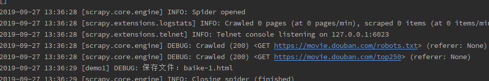 使用scrapy爬网页出现403错误_[scrapy.core.engine] debug: crawled (403)-CSDN博客