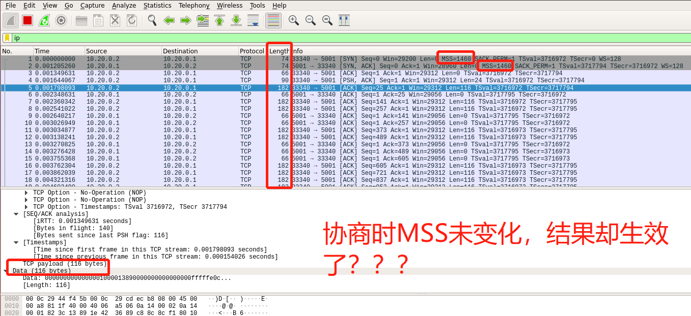 Linux下TCP-MSS 修改，实验以及测试（详细）_esp32 tcp mss在哪里修改-CSDN博客