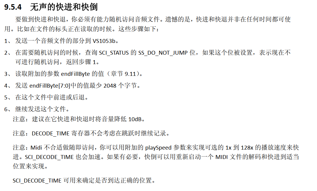 VS1053B 音频编解码器芯片的介绍（二）-CSDN博客