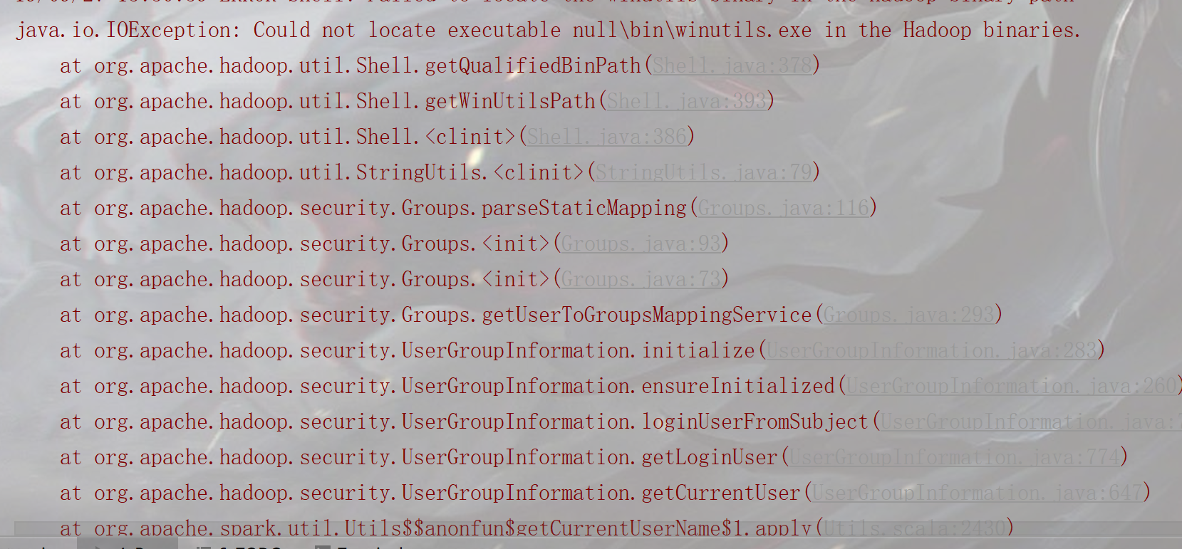 java.lang.NoClassDefFoundError: org.apache.hadoop.fs.FileSystem_java.lang.classnotfoundexception ...