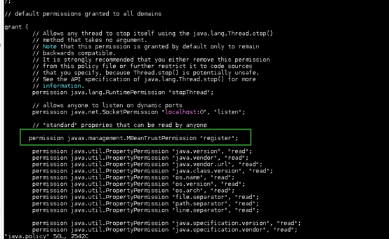 main ERROR Could not register mbeans java.security.AccessControlException: access denied-CSDN博客
