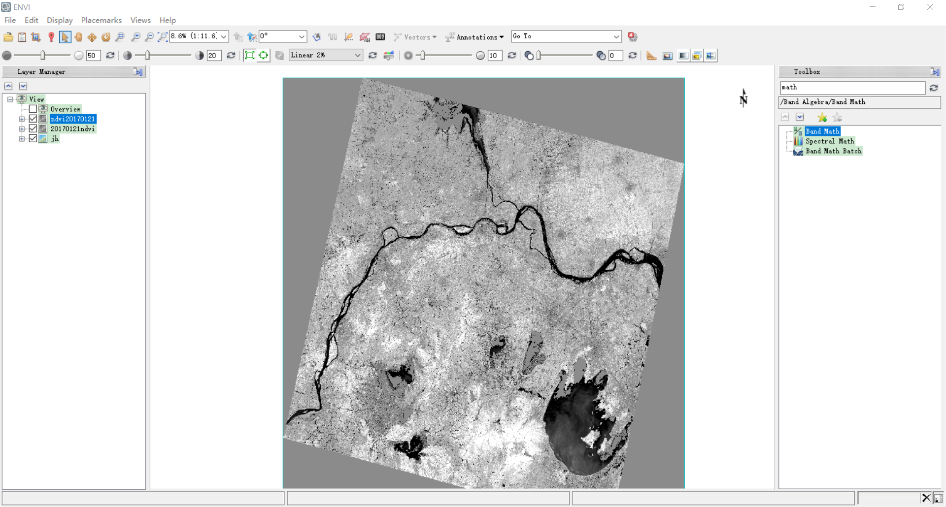 ENVI计算NDVI_envindvi计算-CSDN博客