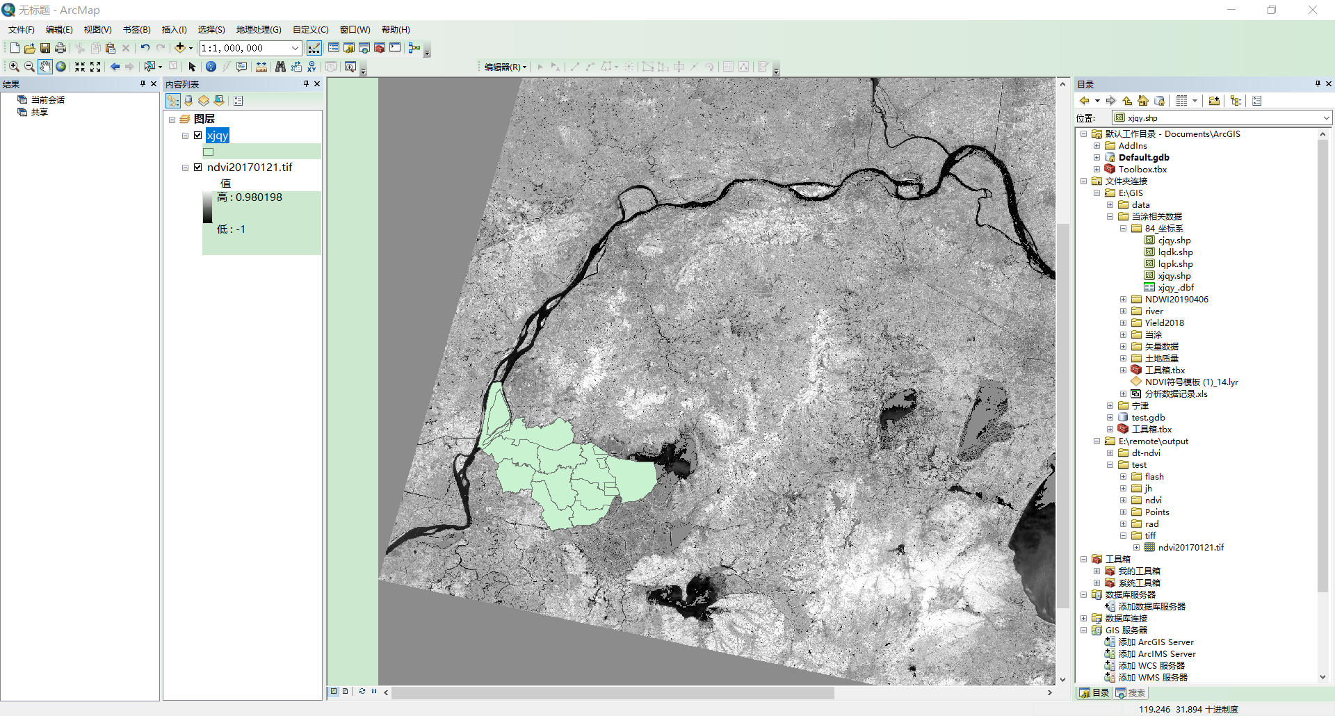 ENVI计算NDVI_envindvi计算-CSDN博客