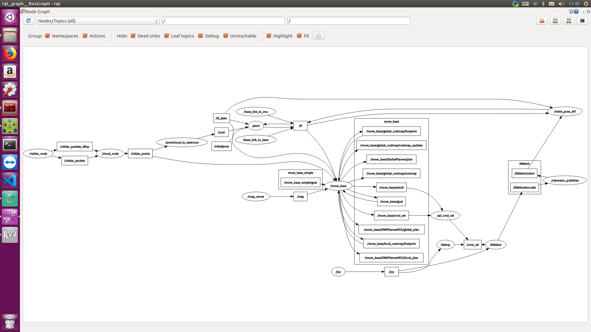 ROS 两轮差速自主导航小车记录（基础系列）_could not transform imu message-CSDN博客