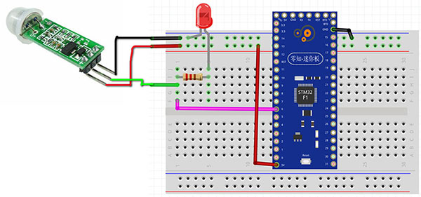 零知开发板和红外人体感应模块使用_hc-sr505识别范围-CSDN博客