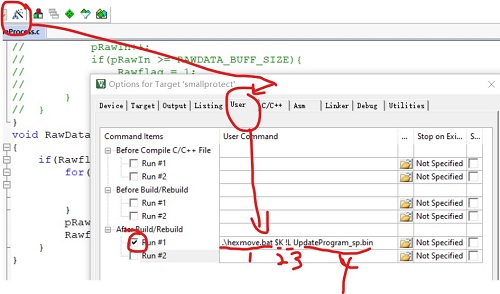 玩转keil之hex_bin文件的生成与迁移_keil $k-CSDN博客