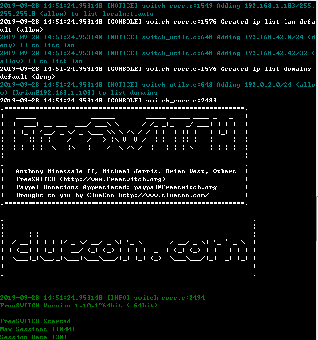 Windows下FreeSWITCH的安装及使用_freeswitch 下载-CSDN博客