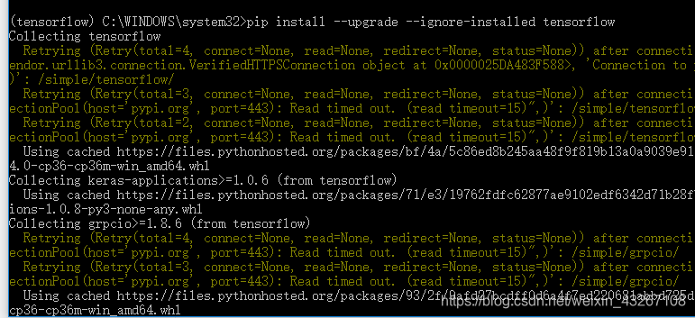 安装tensorflow—cpu版出现的问题小结 Tensorflow 2 5 0 Requires Keras 2 4 0 Which