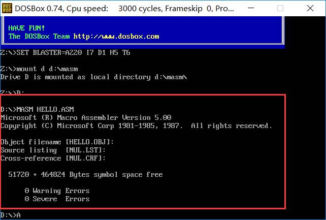 初次汇编语言编写程序输出HELLO,WORLD!-阿里云开发者社区