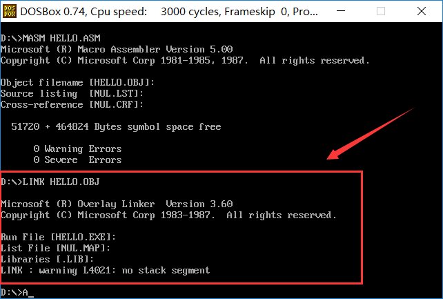 初次汇编语言编写程序输出HELLO,WORLD!-阿里云开发者社区