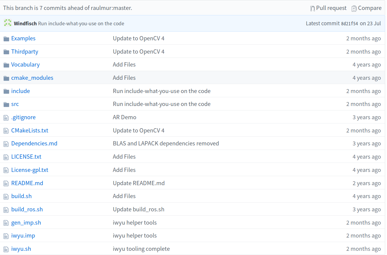 【ROS实践入门（九）ROS编译ORB-SLAM2运行】_cmake error at cmakelists.txt:35 (message): opencv-CSDN博客