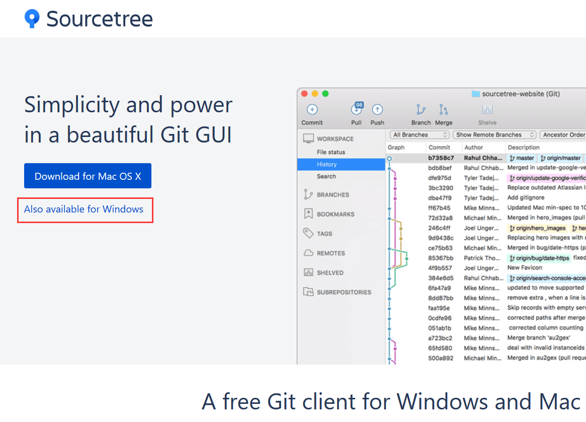 Git（三） Git 图形化管理工具 Sourcetree 全部实用操作git Sourcetreesetup Csdn博客