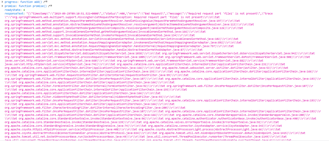 Springboot Resolved [org.springframework.web.multipart.support ...