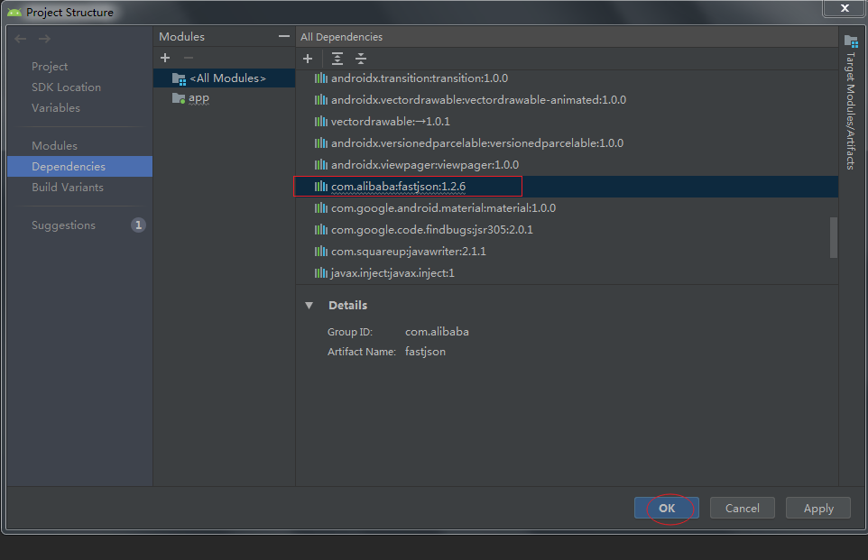 Android Studio 给项目添加 gradle 依赖_android studio add library dependency-CSDN博客