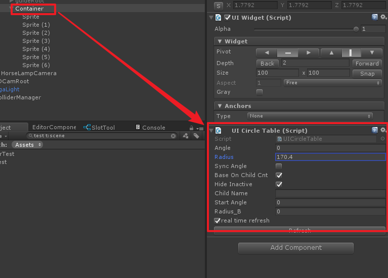 【游戏开发小技】NGUI / UGUI圆形排列ui：UICircleTable_unity ugui弧形布局-CSDN博客