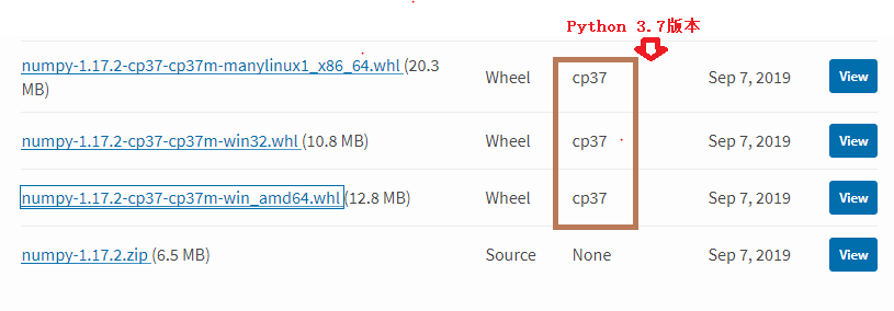 12.Python3.7 如何安装numpy库、matplotlib库、scipy库_python3.7 numpy-CSDN博客