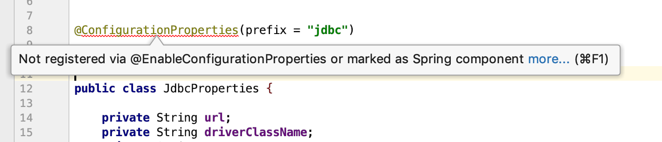 Springboot出现Not registered via @EnableConfigurationProperties or marked as Spring component-CSDN博客