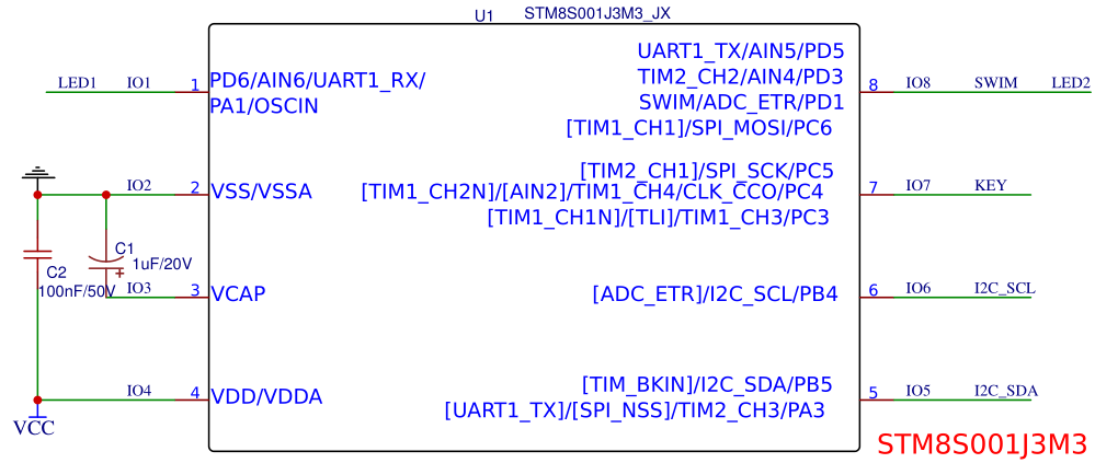 STM8S001一直进外部中断_stm8外部io中断 例子-CSDN博客